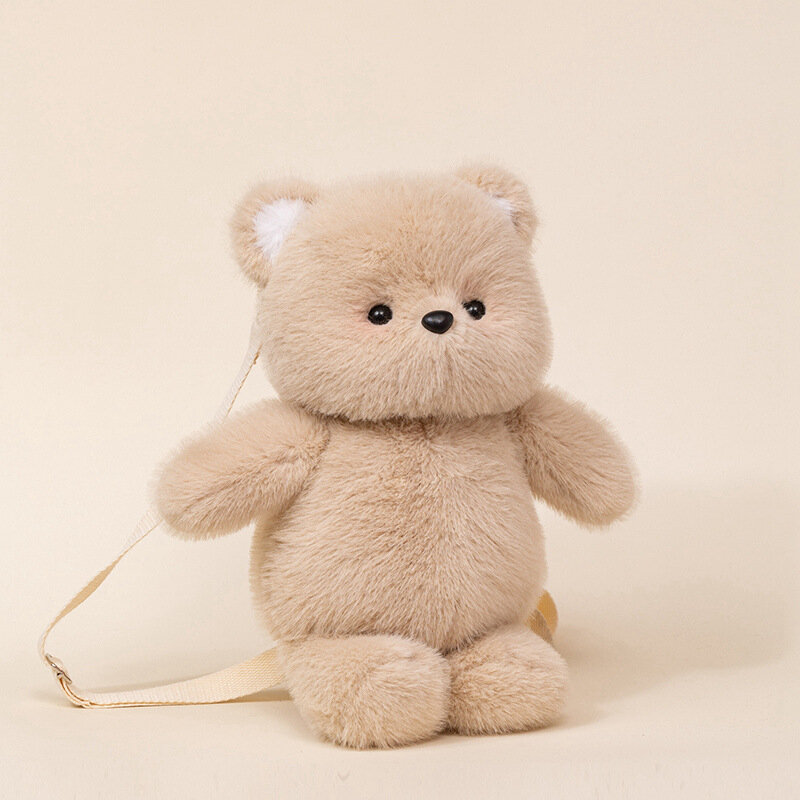 Рюкзак Duoduo Cat Can Run, маленькая овечка, плюшевая игрушка, пчела, медведь, плюшевая игрушка, бегущая игрушка с тремя цветами, подарок