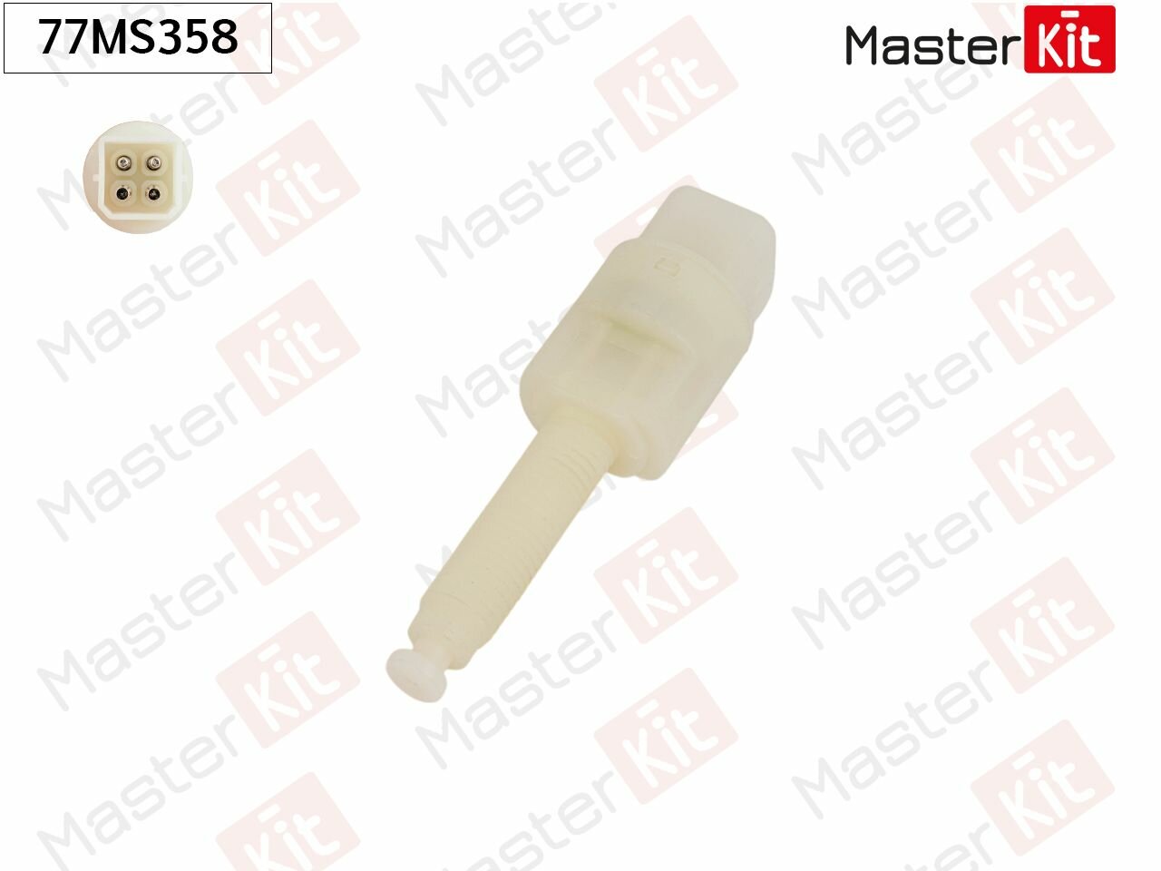 Датчик включение стоп-сигнала AUDI A4/A6 VW PASSAT 97-05 MasterKit 77MS358
