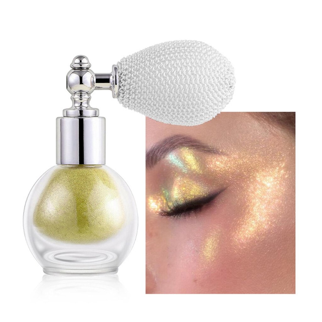 1 флакон спрея с осветляющим блеском для тела, ароматическая пудра High gloss powder spray glitter-05