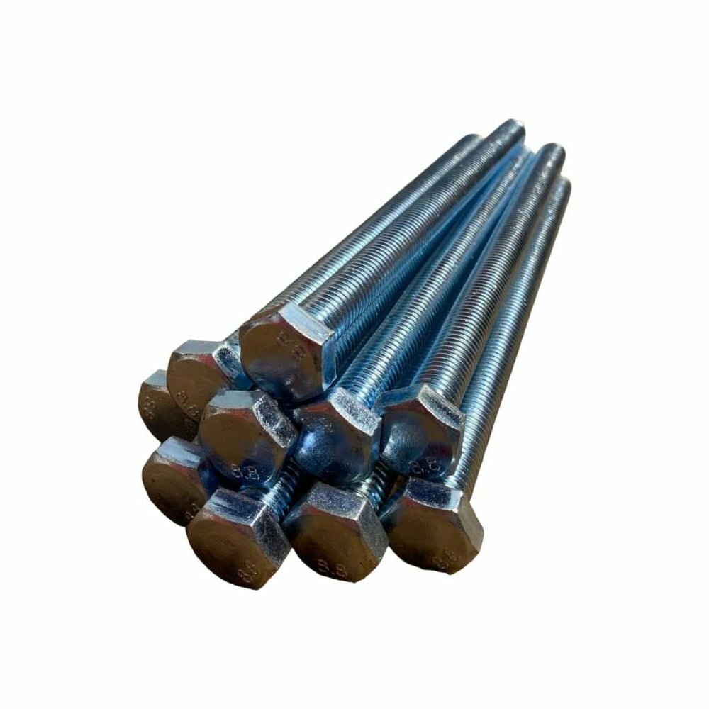 Оцинкованный высокопрочный болт 23 болта М12x180 DIN933 10 шт.