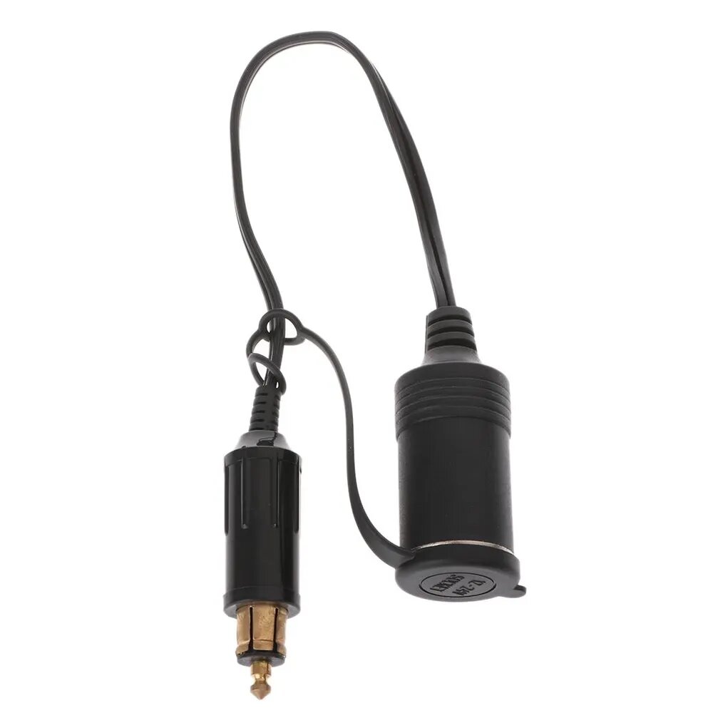 Штекер DC12V 24V EU для зарядного устройства Hella для мотоциклов Адаптер автомобильного прикуривателя