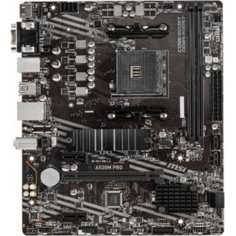 Материнская плата MSI A520M PRO Socket AM4