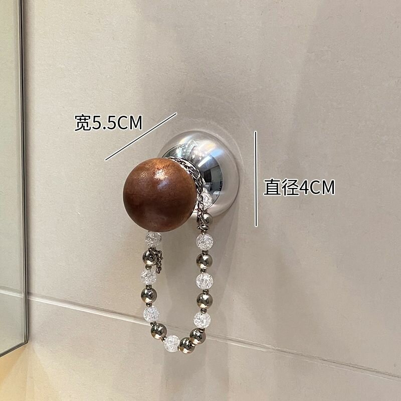 Крючок-присоска для хранения в ванной комнате, клейкий крючок, настенная подставка для украшений, держатель для резинок для волос и повязок для головы в ванной.