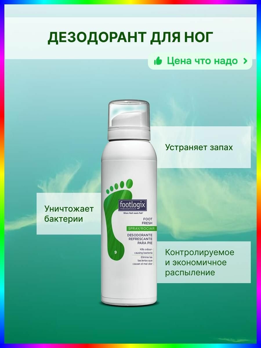 Дезодорант для ног с маслом чайного дерева и охлаждающим эффектом