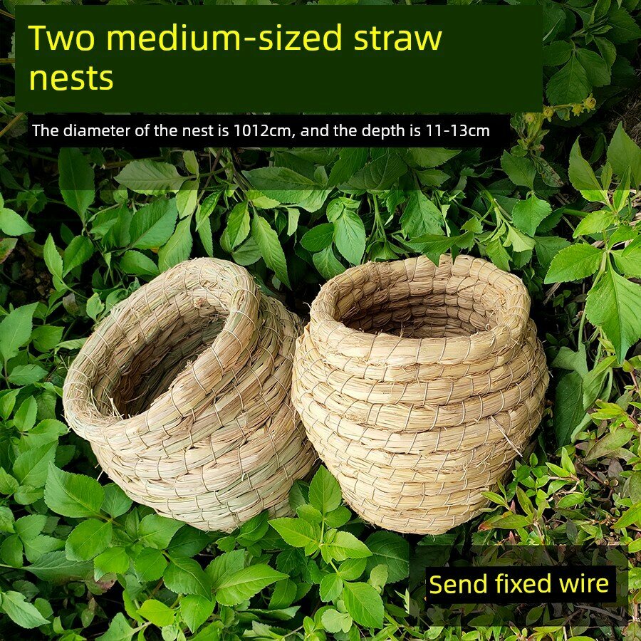 Коллекция: гнезда для птиц, гнезда для попугаев, соломенные гнезда, гнезда для перепелов, гнезда для волнистых