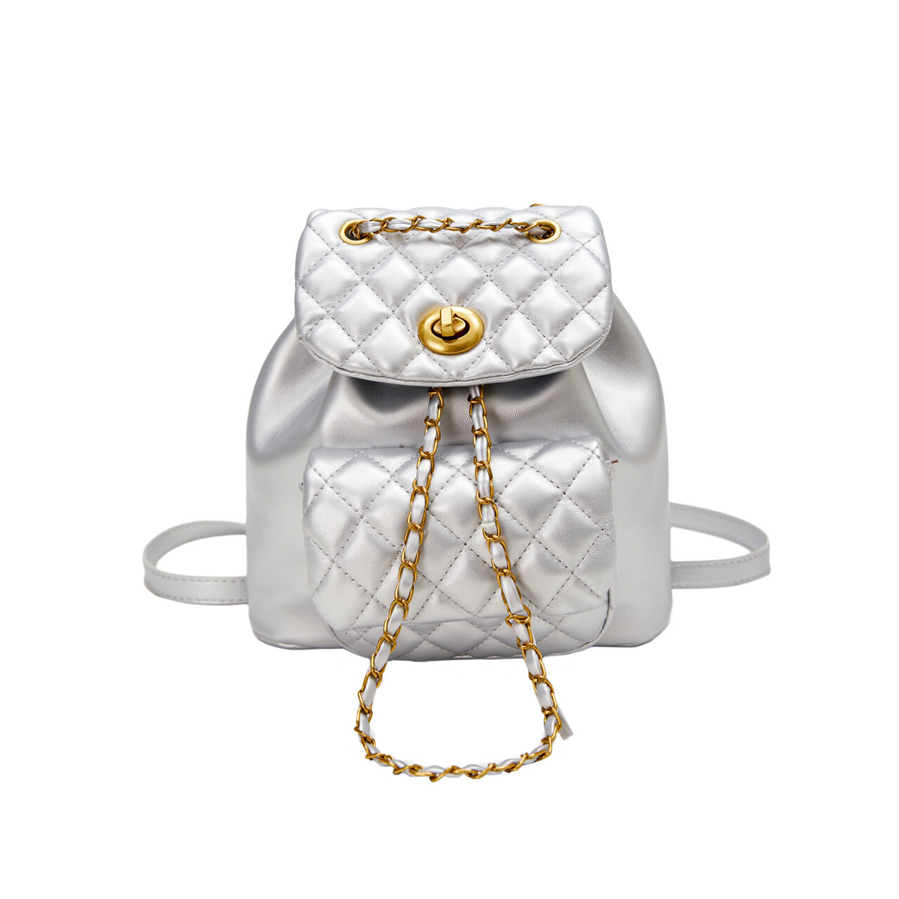 2026 Стеганая сумка с цепочкой на двойном плече для женщин 2025 Новый стиль модная сумка в стиле Шанель с высококачественным ощущением