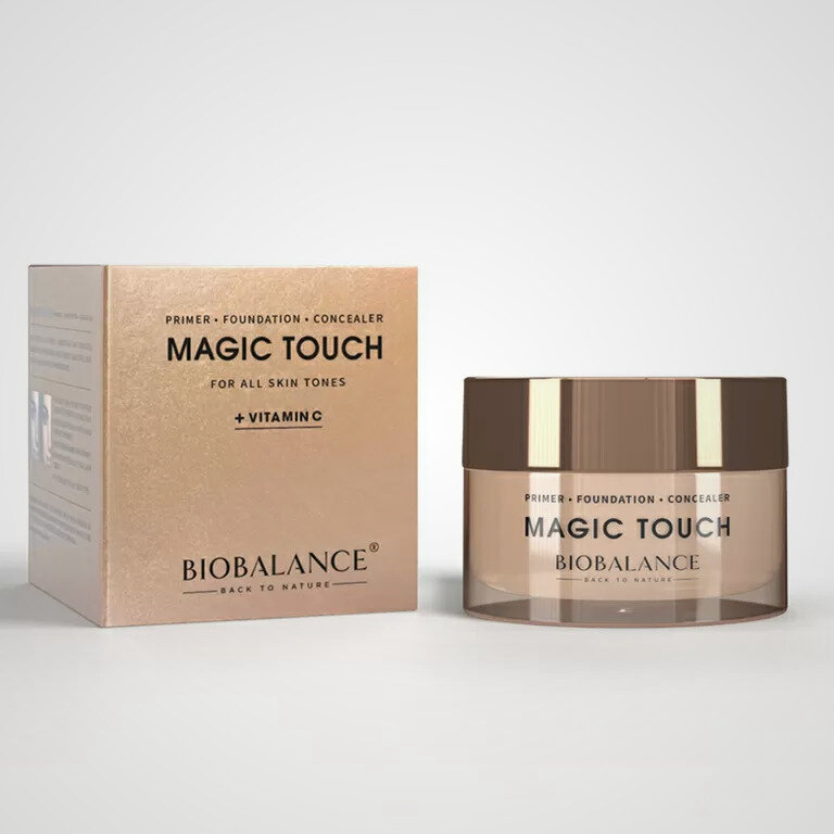 Праймер/тональное средство 30 мл BIOBALANCE MAGIC TOUCH PRIMER + VITAMIN C Тоник 30 мл