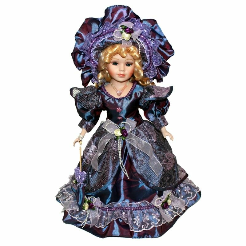 Керамическая кукла Виктория 40 см