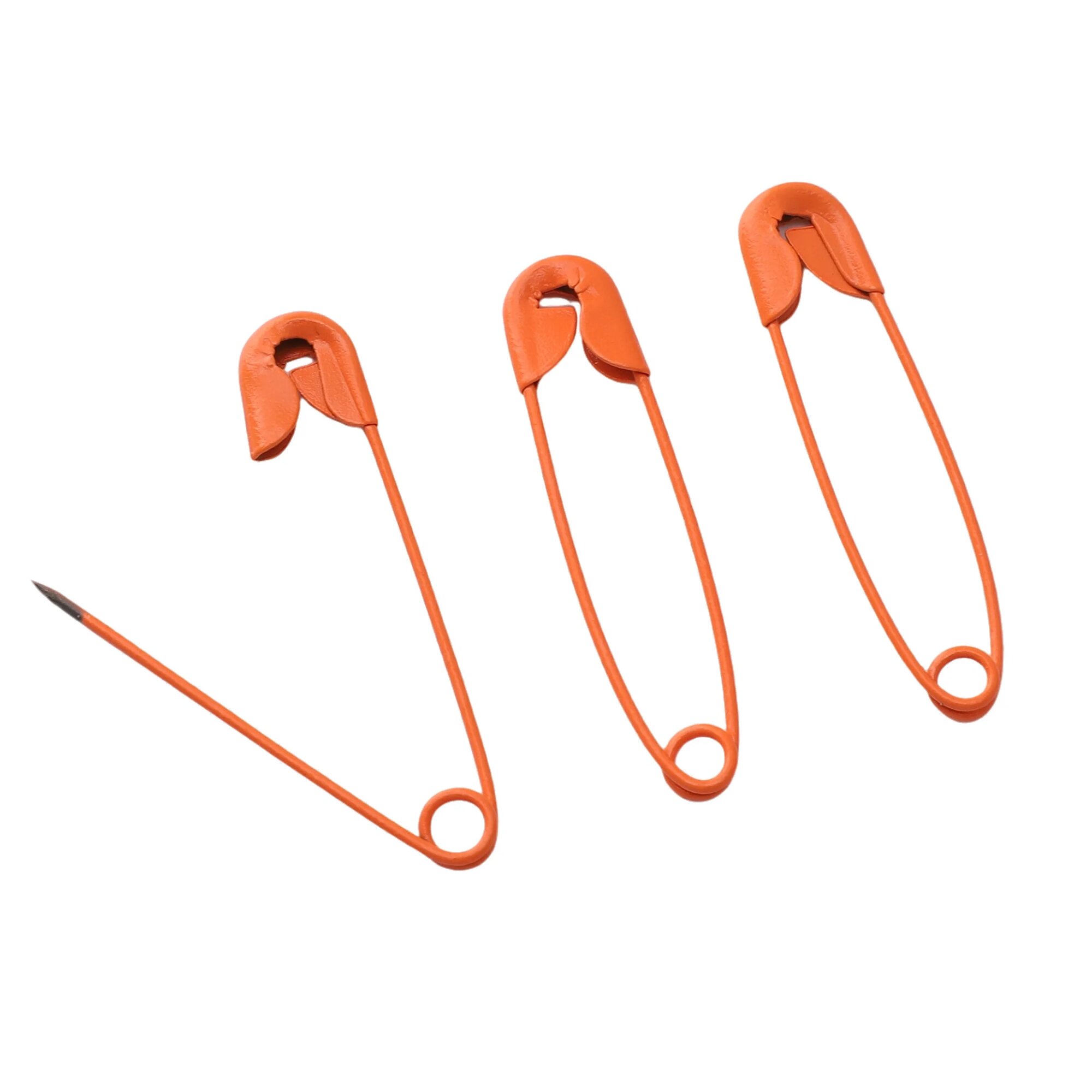 Булавки Beadia 20 шт, разноцветные, железные, 30 мм, 36 мм Оранжевый, 7x30mm, Orange