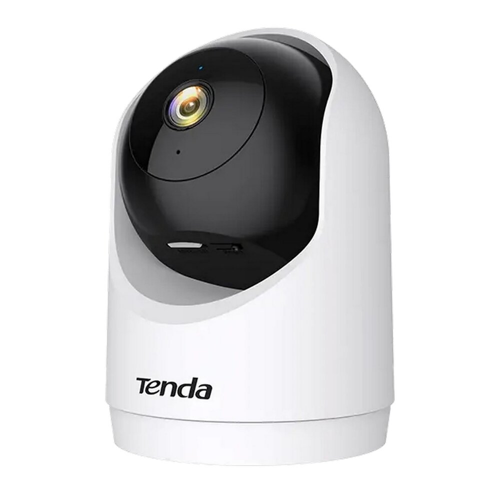 Панорамная камера наклонно-поворотная Tenda CP3 1920x1080 30 кадр./сек, CMOS 2 Мп, Wi-Fi, ночная съемка, датчик движения, белый