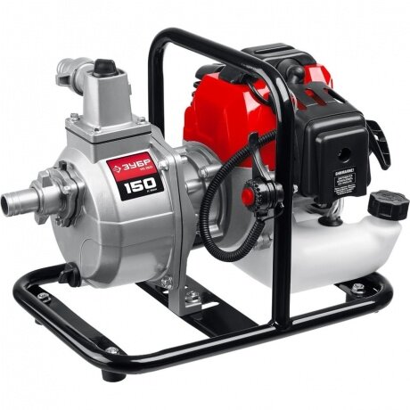 Мотопомпа бензиновая ЗУБР 150 л/мин, (МП-150)