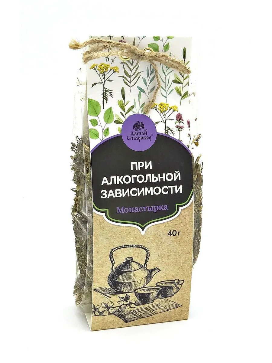 Фита Монастырка Противоалкогольный чайный напиток Алтай-Стар