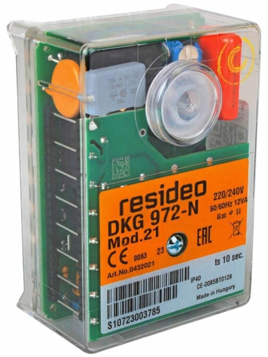 Блок управления горением Satronic/Honeywell DKG 972-N mod.21 0432021