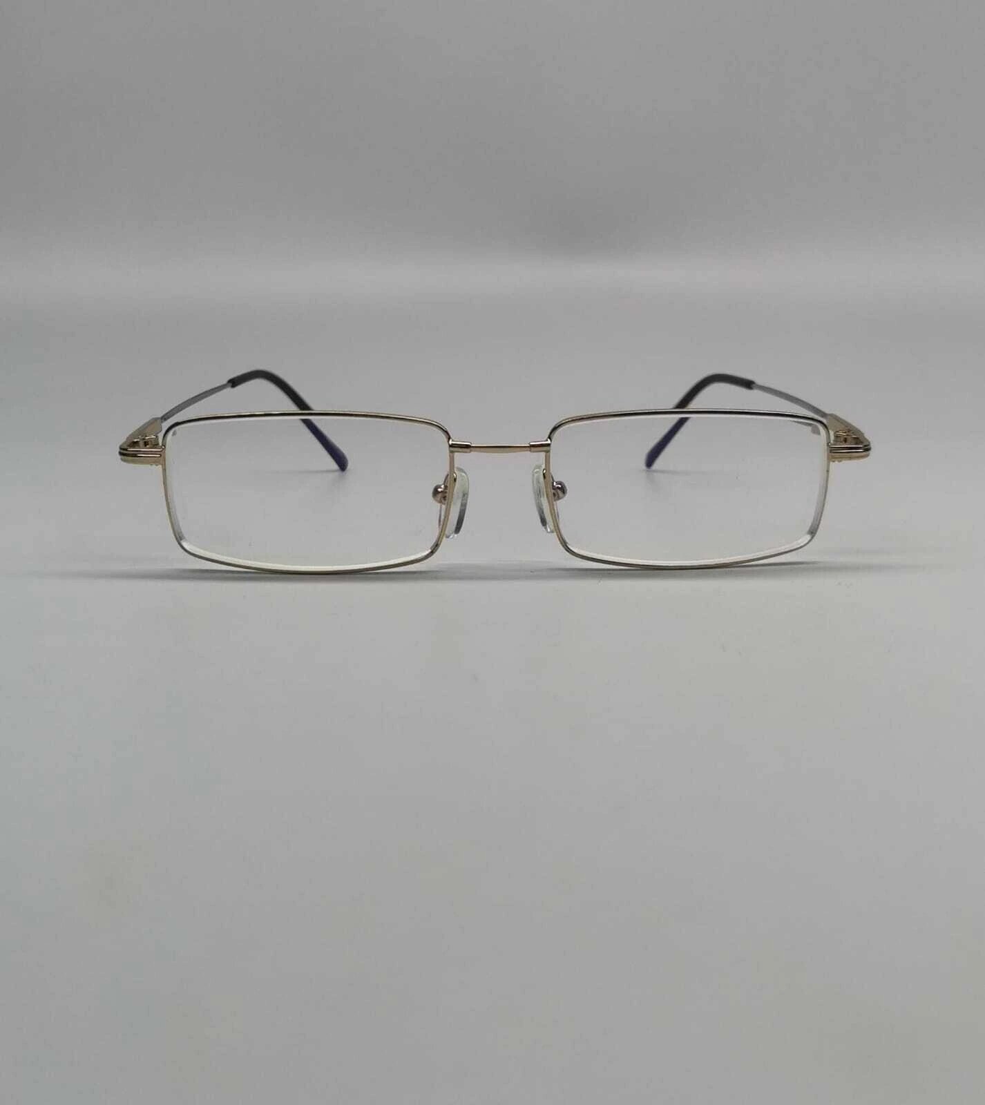 Готовые очки Sunshine 08 Золотистые Титановые - 4.00