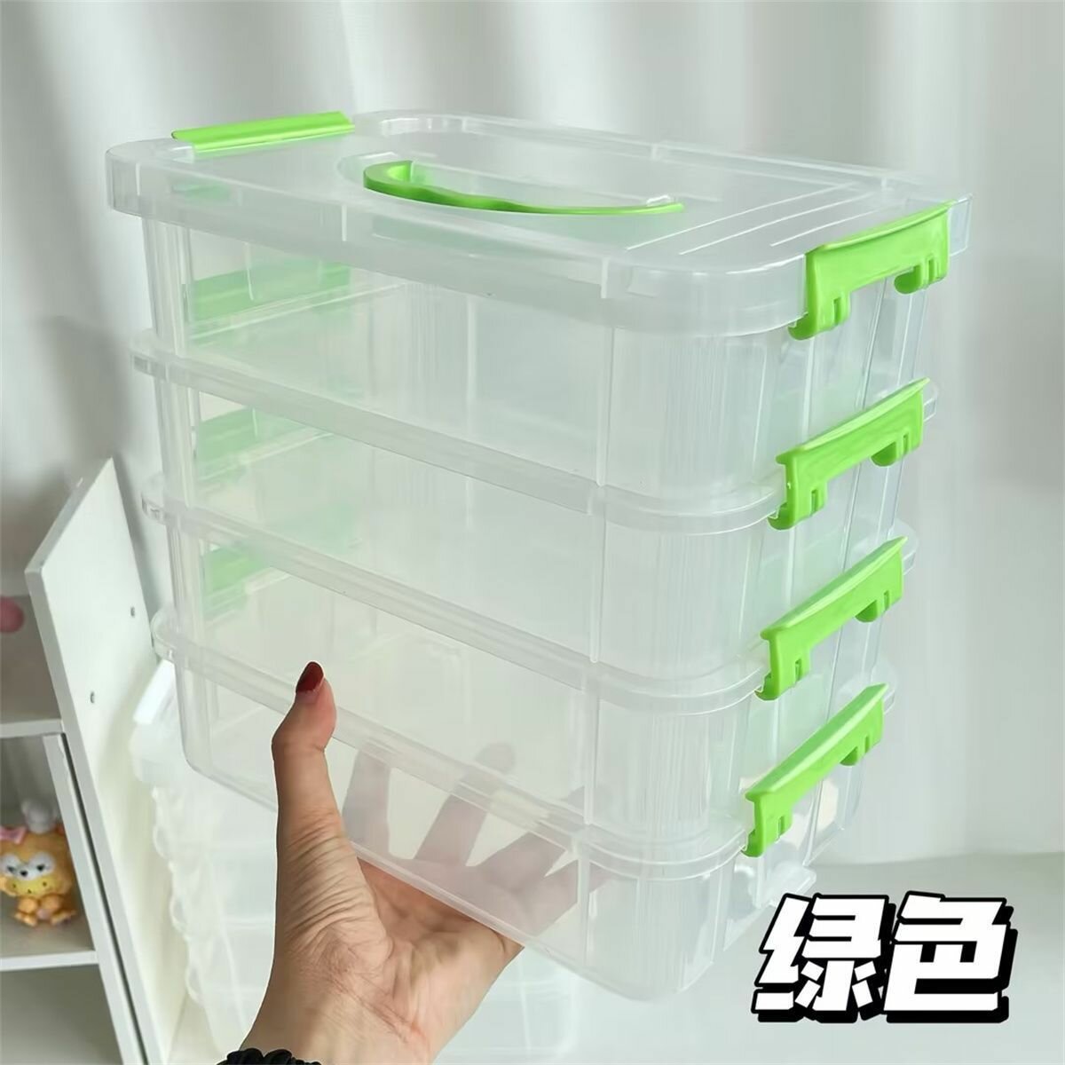 Коробка для хранения строительных блоков Lego, ящик для сортировки инструментов, органайзер для игрушек, отсек для сборки мелких деталей, ящик для хранения для девочек.