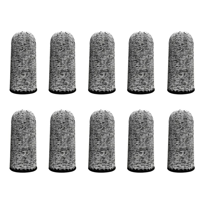Защитные накладки на пальцы 94PD 10 шт. grey