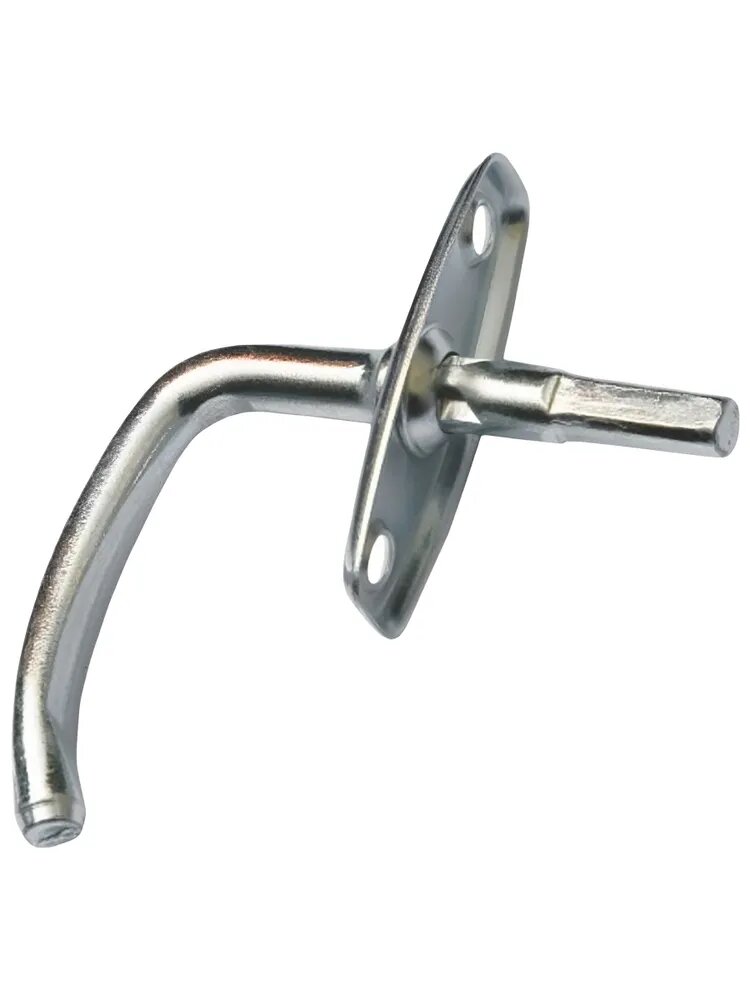 Ручка для деревянных окон и теплиц Р1 цинк