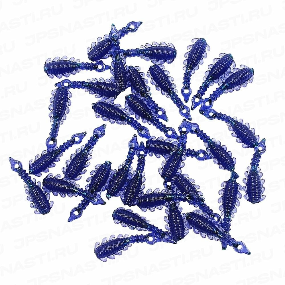 Силиконовые приманки Eleven Lures Atata, 30 шт, #Junebug