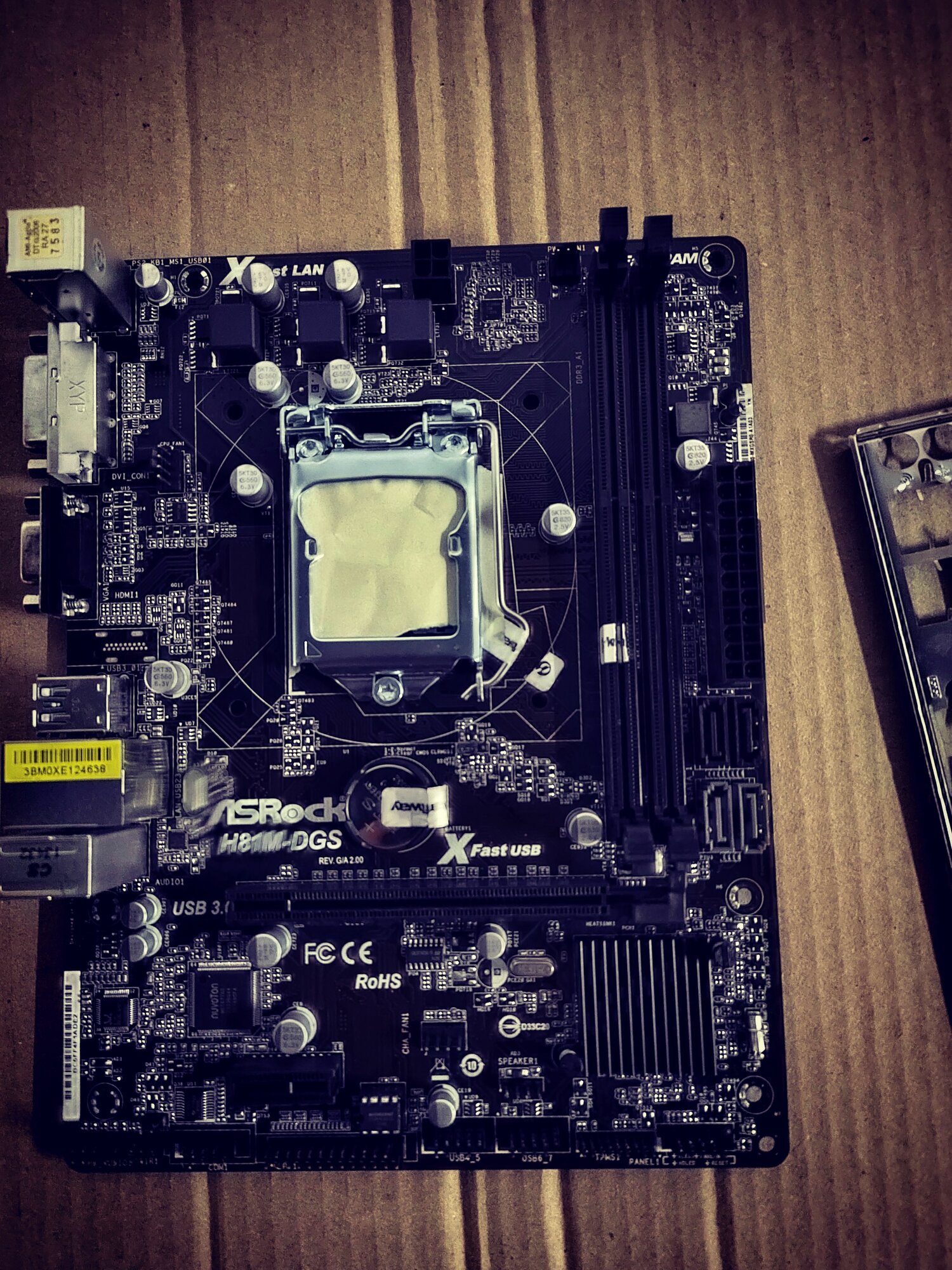 Материнская плата ASRock H81M-DGS/LGA1150(арт.19453-OZ)