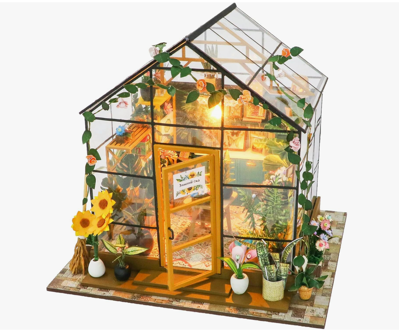 PC2306 Набор для хобби и творчества Румбокс оранжерея Зимний сад (конструктор)