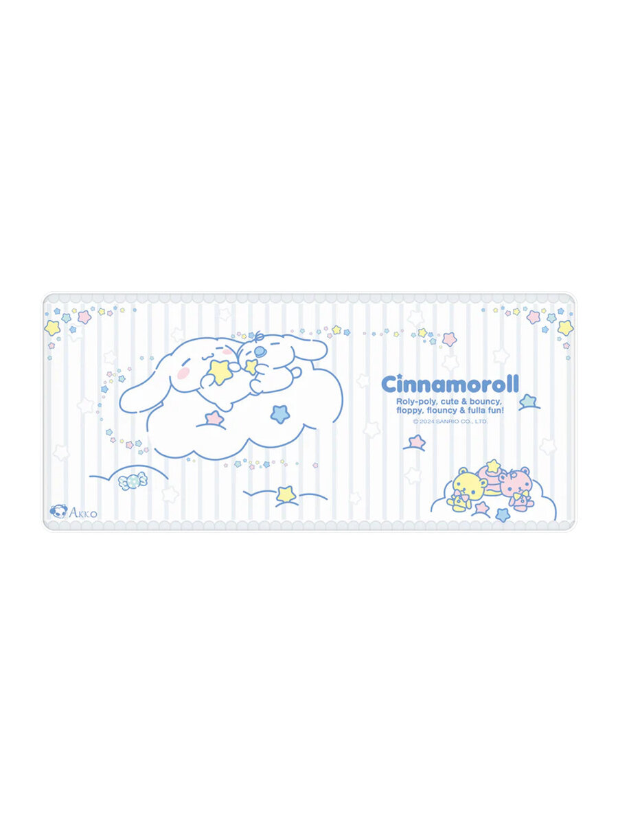 Akko Cinnamoroll Star Mouse Pad, белый/голубой, коврик для мыши