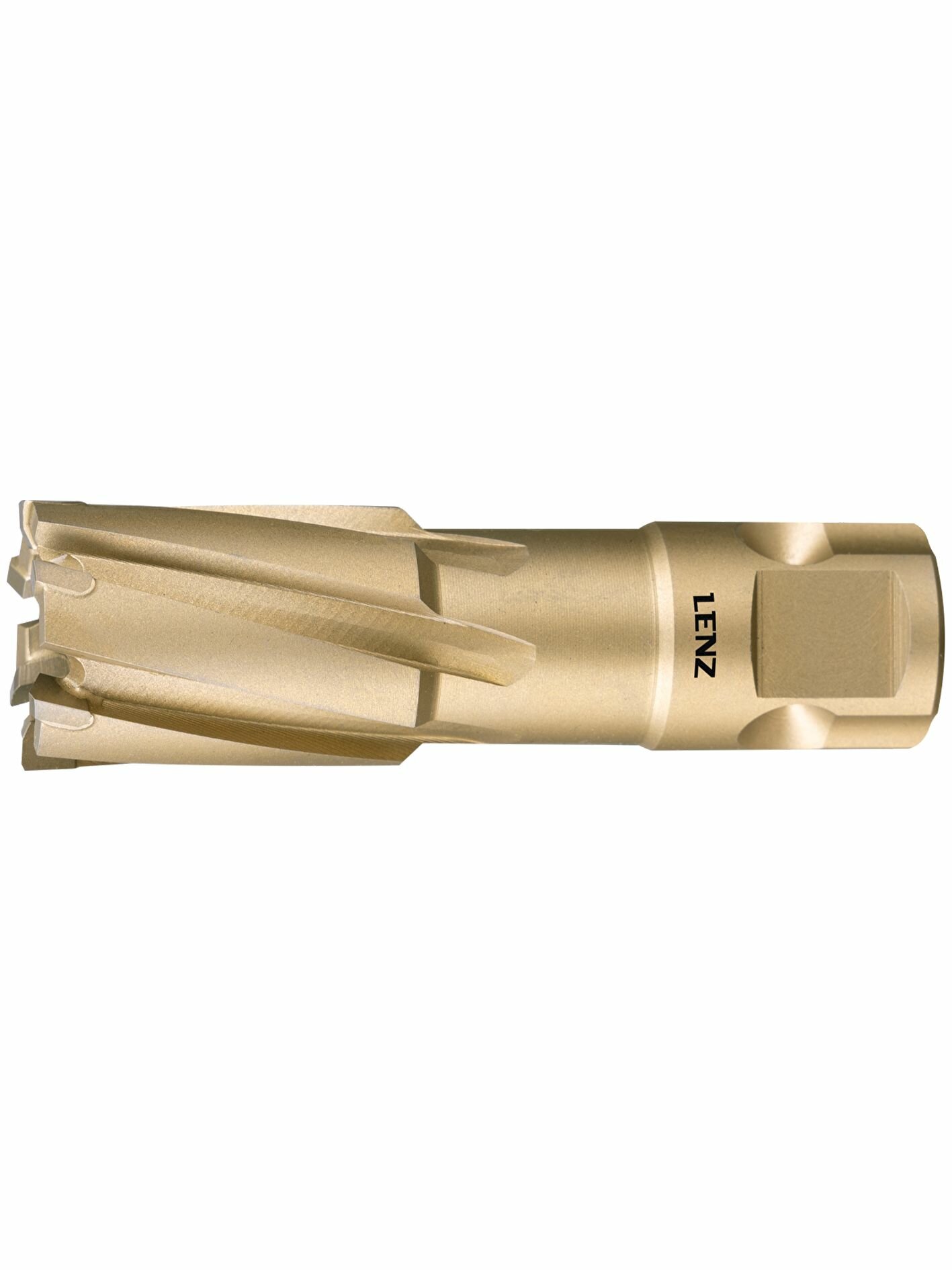 Сверло корончатое по металлу 34х35 мм с твердосплавными напайками, TCT, Weldon 19 / Nitto. Кольцевая фреза по металлу LENZ