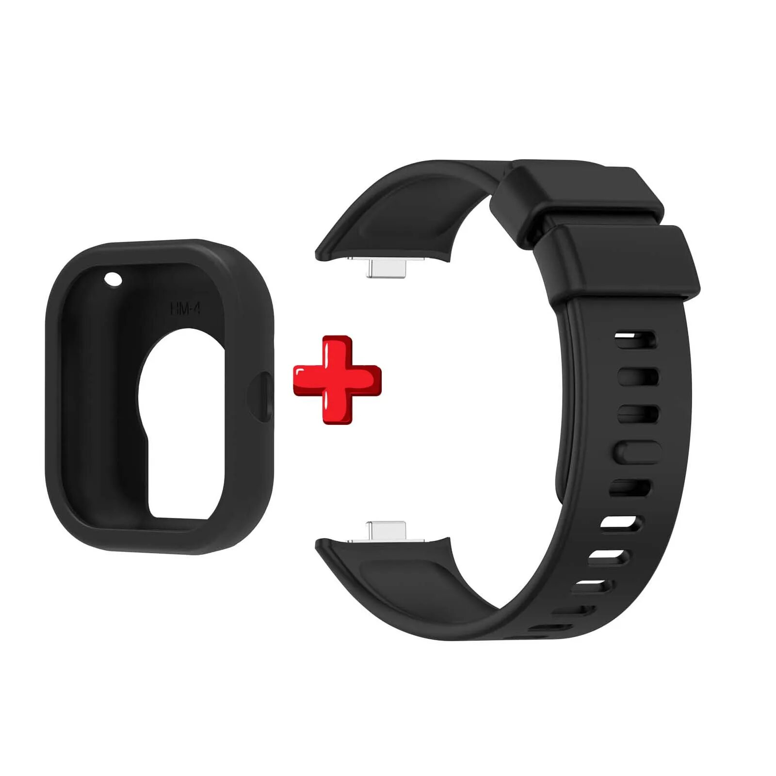 Силиконовый ремешок для Redmi Watch 4, Black