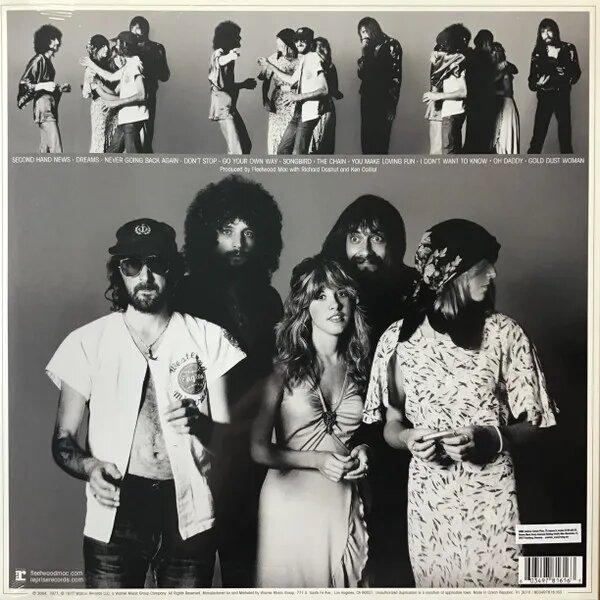FLEETWOOD MAC - Rumours, (LP, Reissue, Black Vinyl) Виниловая Пластинка