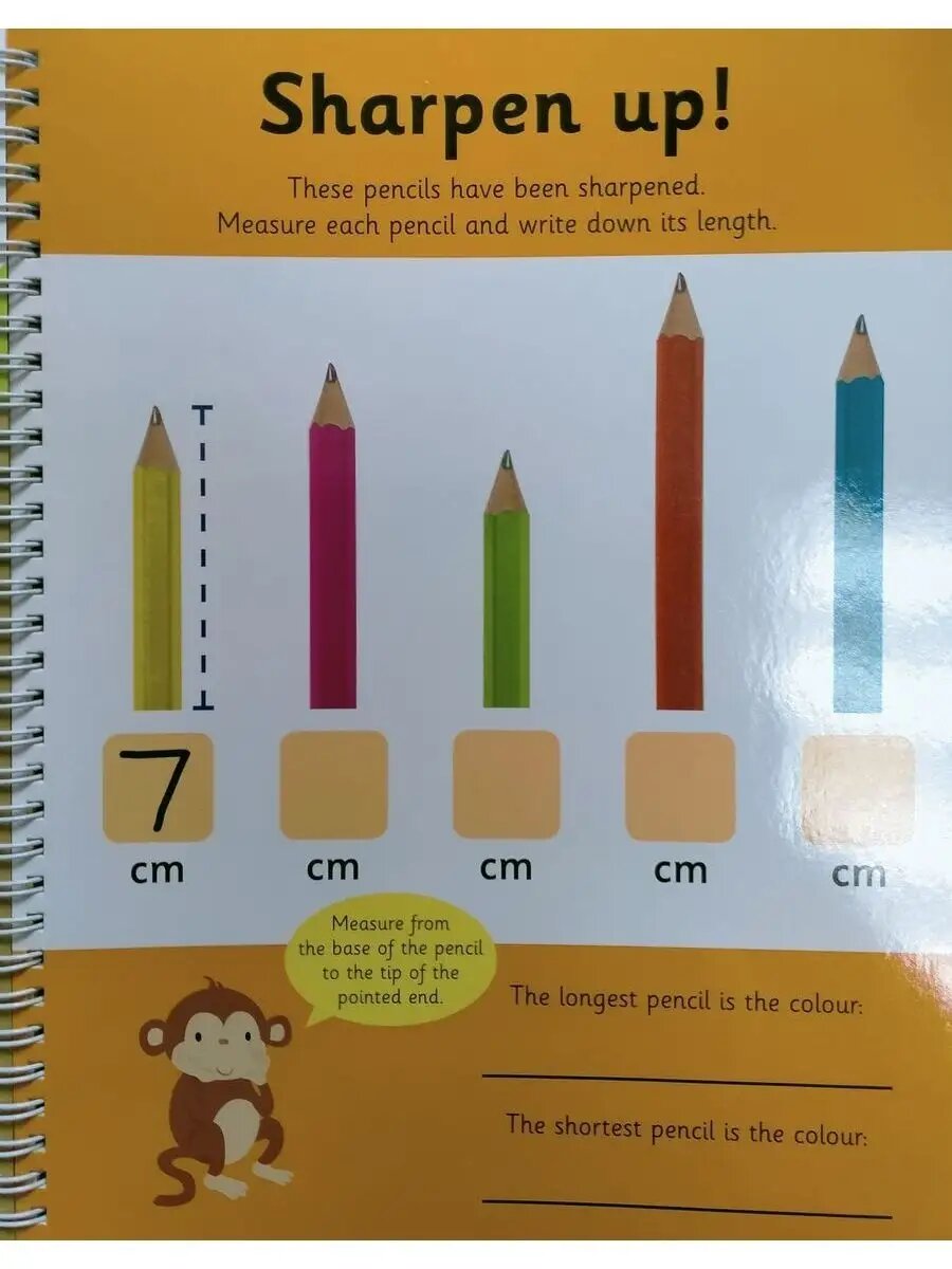 Everyday Maths Wipe Clean Workbook | Знакомит с понятиями веса, измерений и дробей. — фото 1