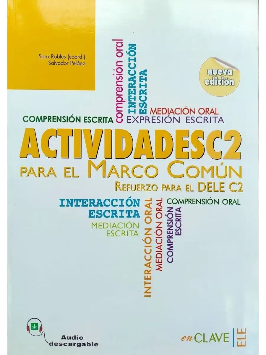 Actividades para el Marco Сomun C2 + Audio Descargable | enClave-ELE