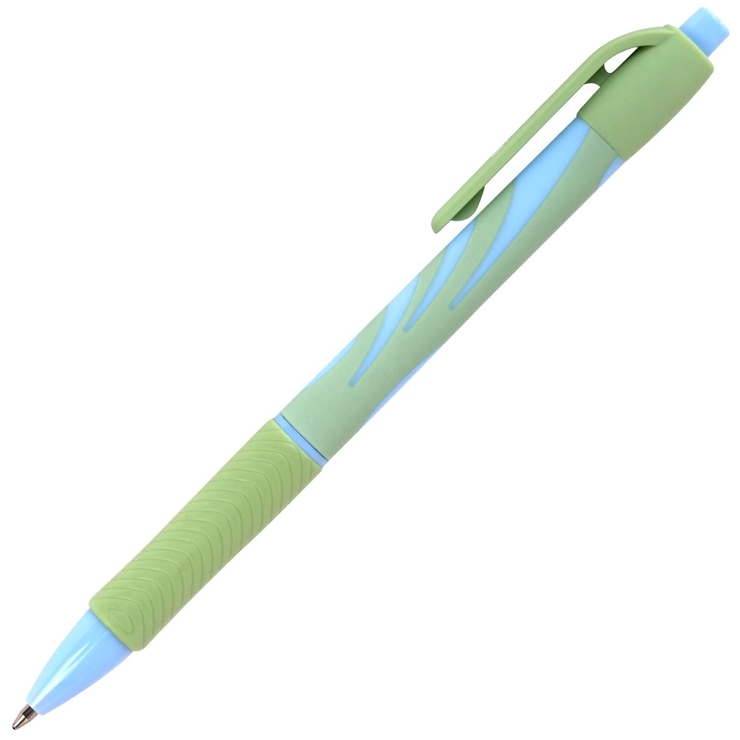Ручка шариковая автоматическая BRAUBERG ULTRA-RT PASTEL, 1шт, синяя, 0,7 мм, линия 0,35 мм, 143933