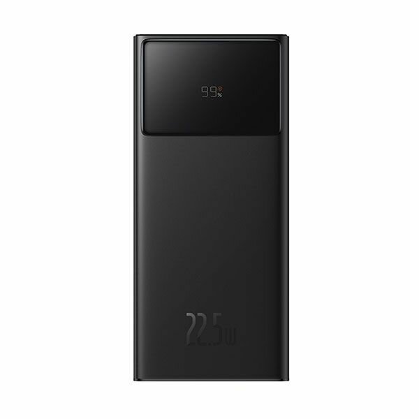 Повербанк (внешний аккумулятор) Baseus Star-Lord Digital Display 20000 mAh 22.5W (PPXJ060001) Powerbank черный / Портативное зарядное устройство для телефона, с кабелем USB-Type C