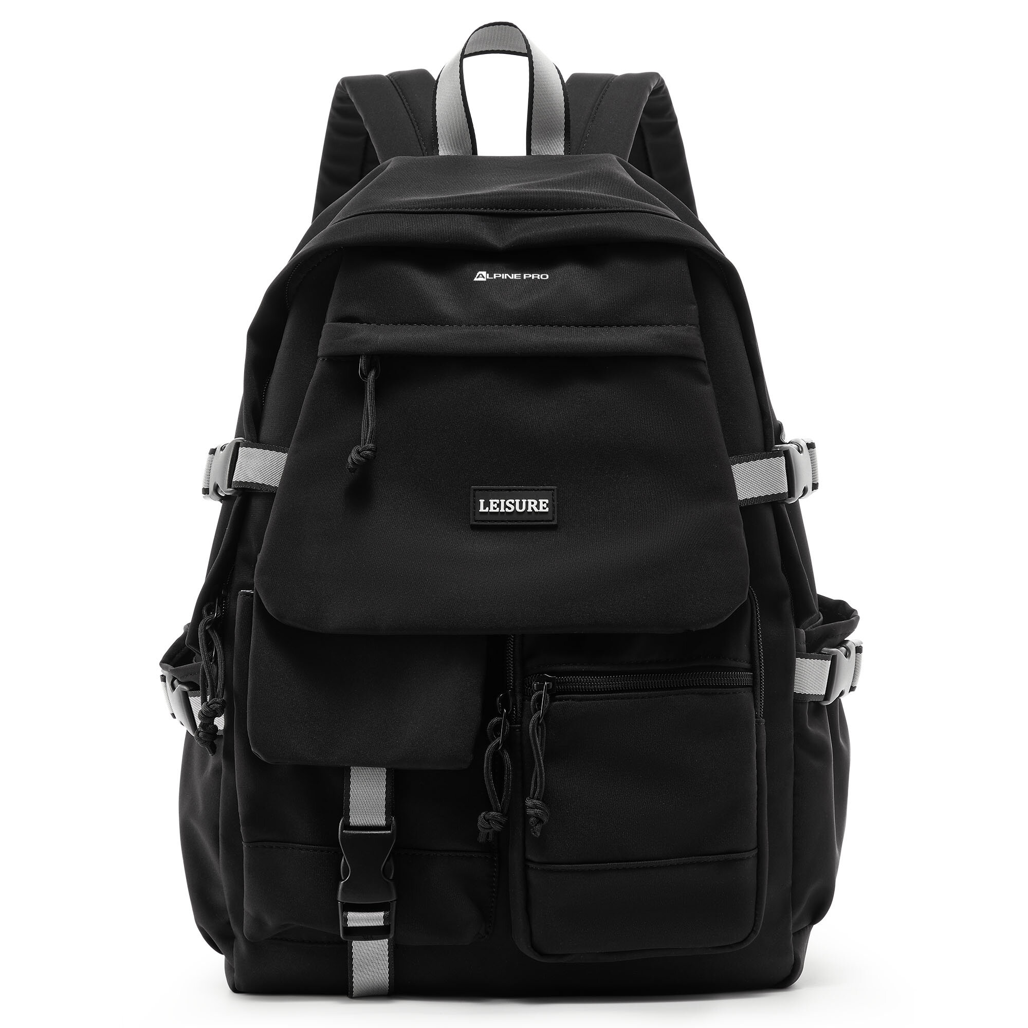Рюкзак унисекс ALPINE PRO Regular, тканевый, многоцветный 5593322