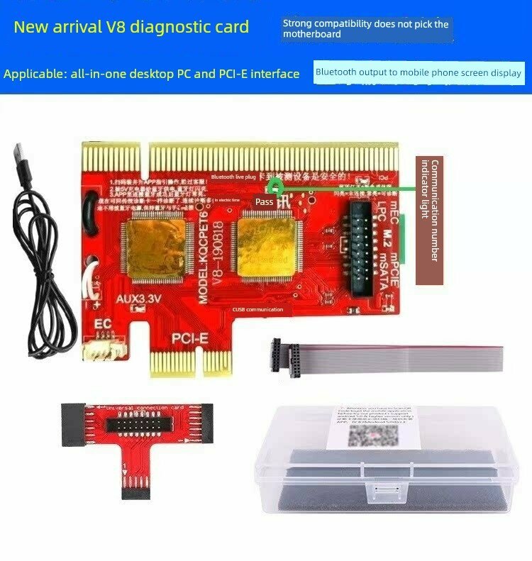 Карта для диагностики неисправностей компьютера, карта для отладки и тестирования, карта для диагностики материнских