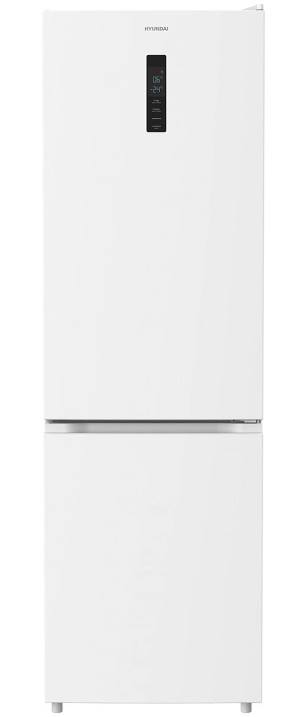 Двухкамерный холодильник Hyundai CC35083F No frost, белый
