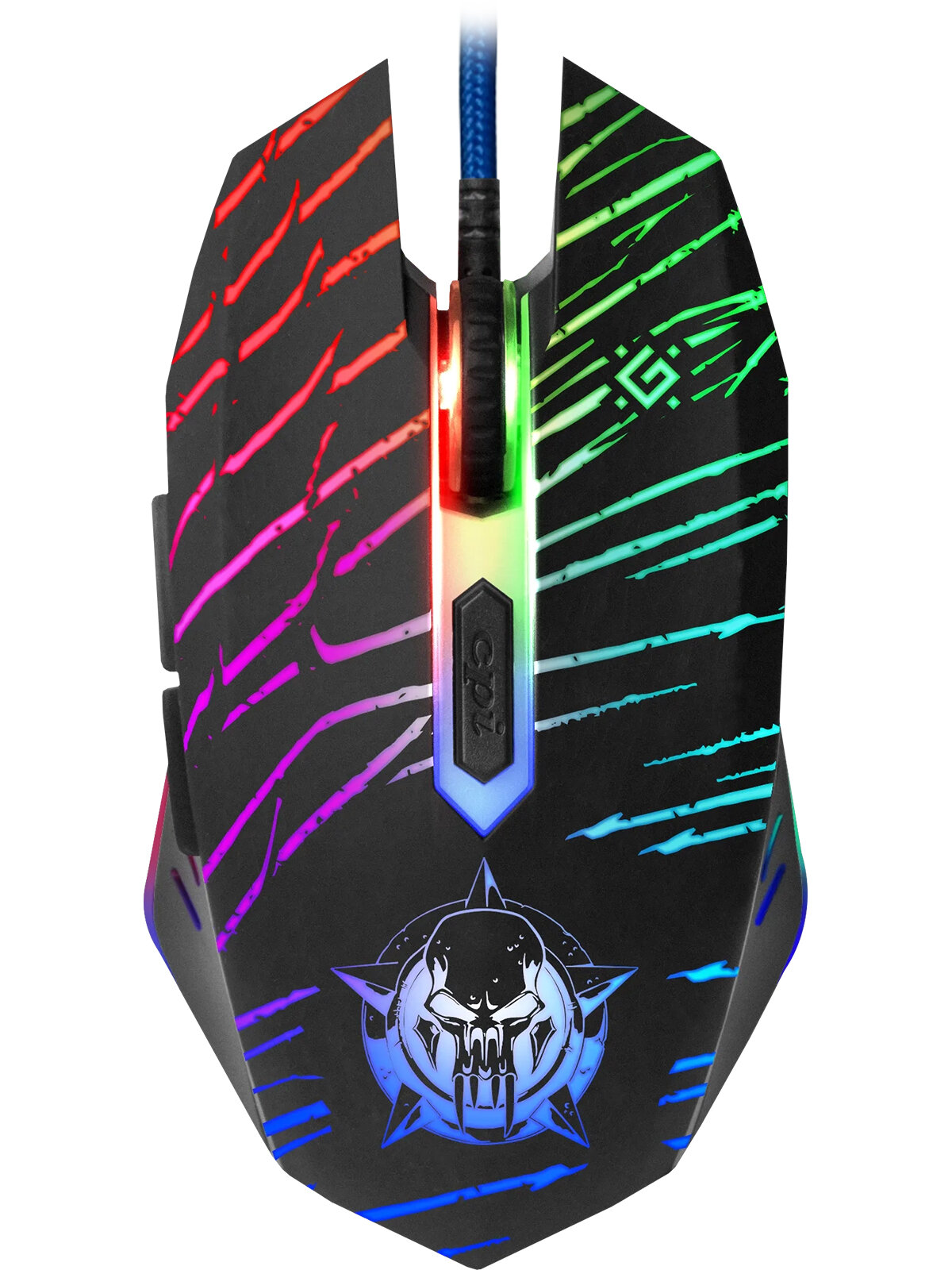 Мышь игровая DEFENDER Dark Agent GM-590L (52590)