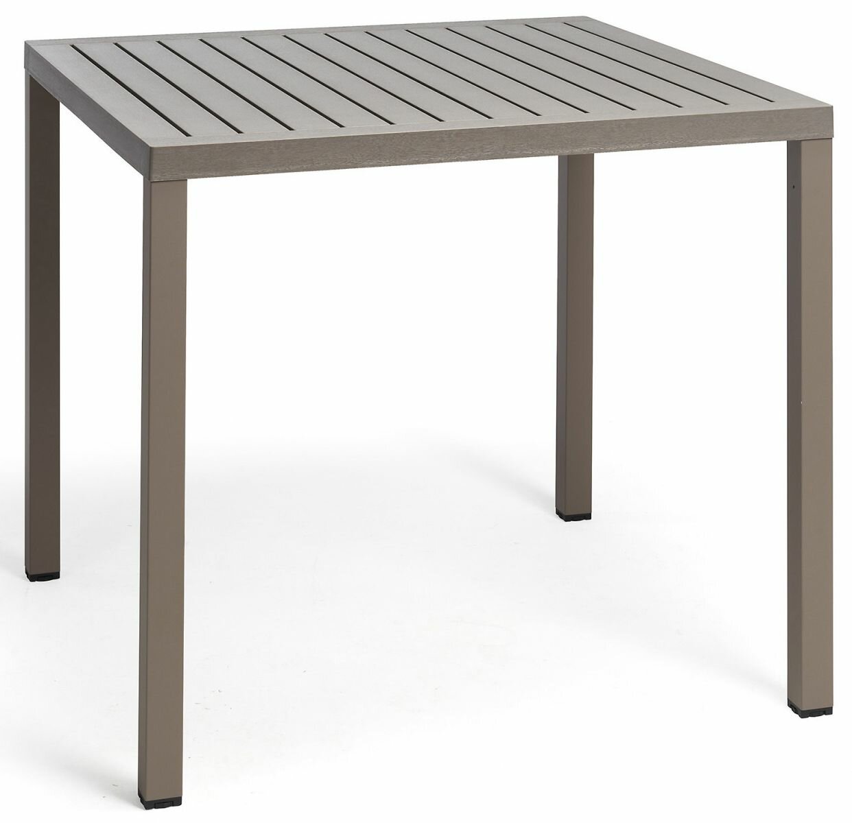 Стол обеденный Nardi CUBE (Куб) 80x80см, цвет tortora (бежевый), для улицы