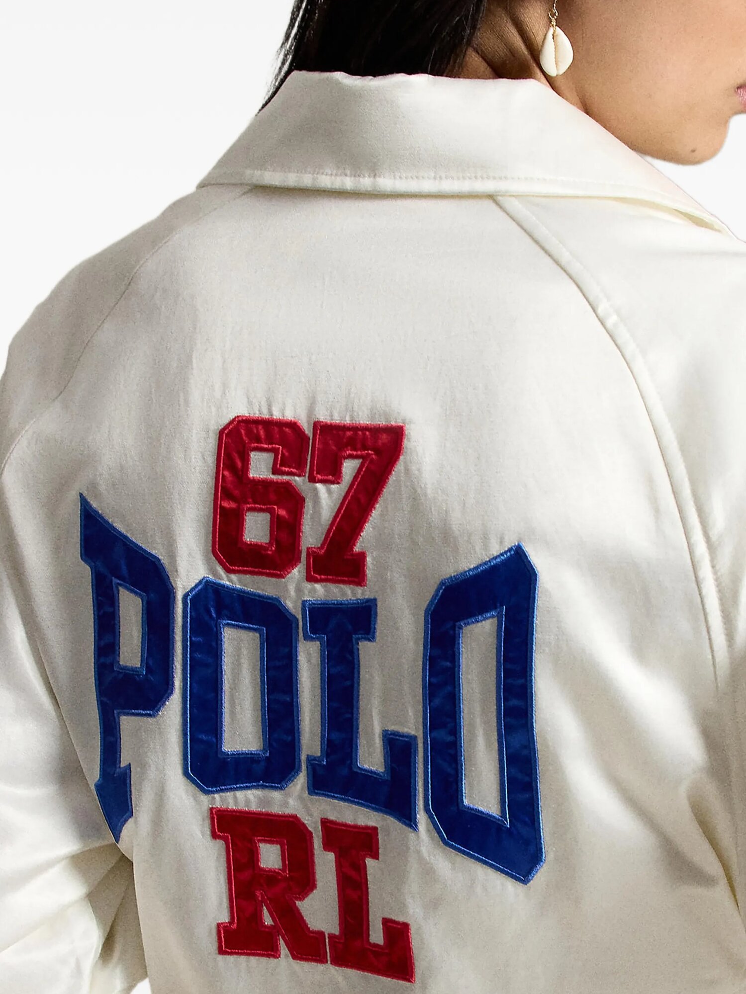 Куртка Polo Ralph Lauren, размер 36, white — фото 1
