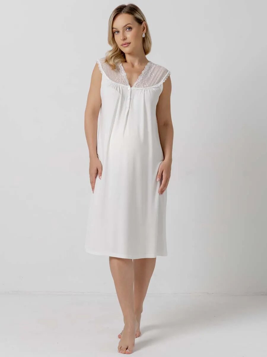 Сорочка для кормящих мам HUNNY mammy