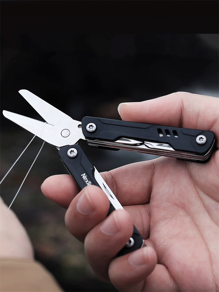 NeXTool Мультитул EDC многофункциональный NexTool Mini Sailor (Scissors Version) NE20237 черный — фото 1