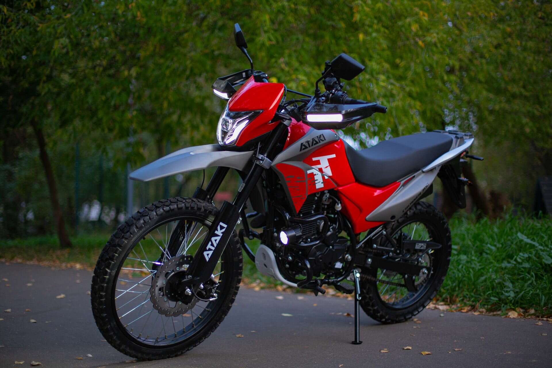 Мотоцикл ATAKI CROSSER 300 (4T PR300) 21/1_красн (с ПТС в заводской упаковке)