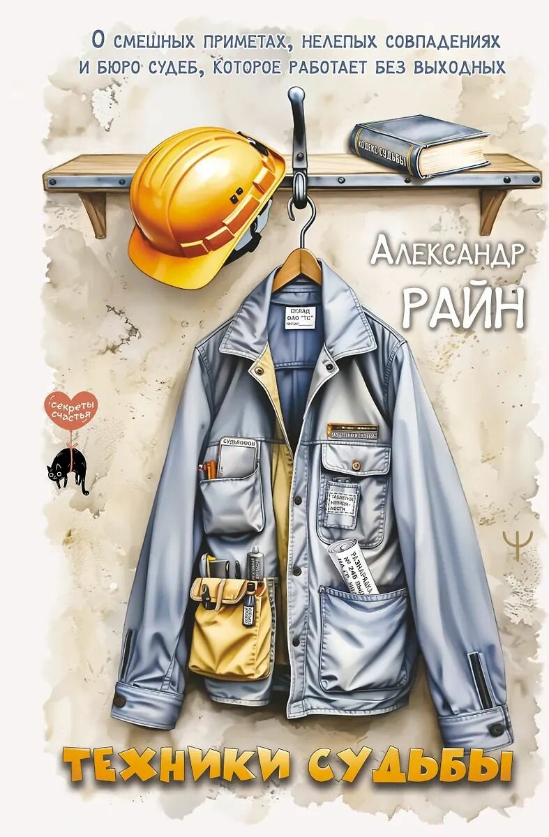 Сборник рассказов АСТ Техники судьбы. О смешных приметах, нелепых совпадениях и бюро судеб, которое работает без выходных, Райн Александр, 2025 г