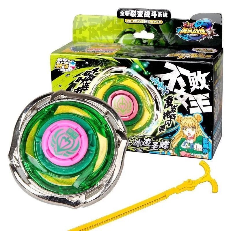 Трансформер Infinity Nado, Волчок, ABS пластик, Салатовый, Для детей от 14 лет