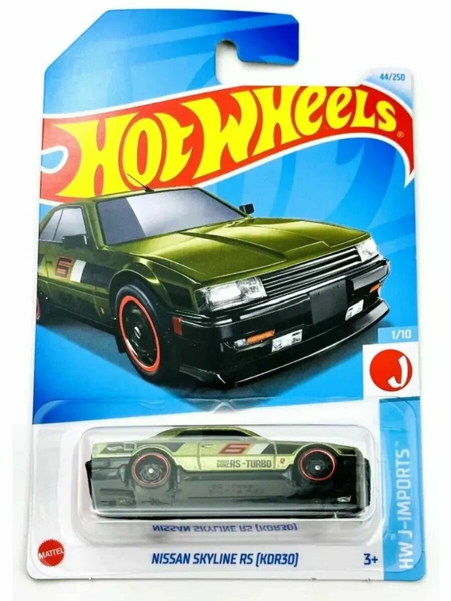Машинка базовая Hot Wheels Nissan Skyline RS (KDR30) зел