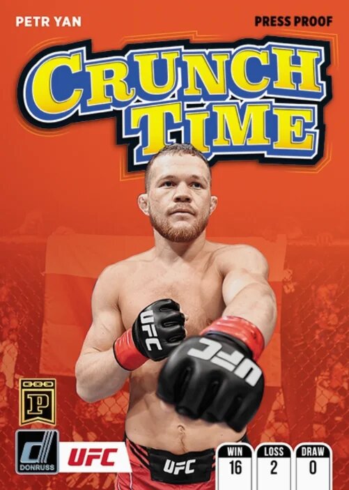 Коллекционные флеш-карты Panini Donruss UFC Series: Александр Волкановски, Конор Макгрегор, Пётр 4