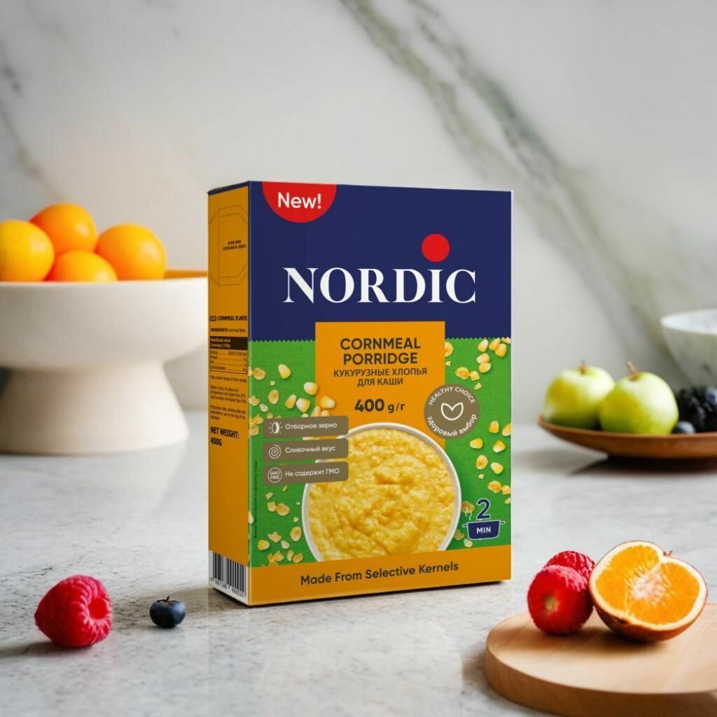 Хлопья 1 пачка 400 грамм кукурузные постные