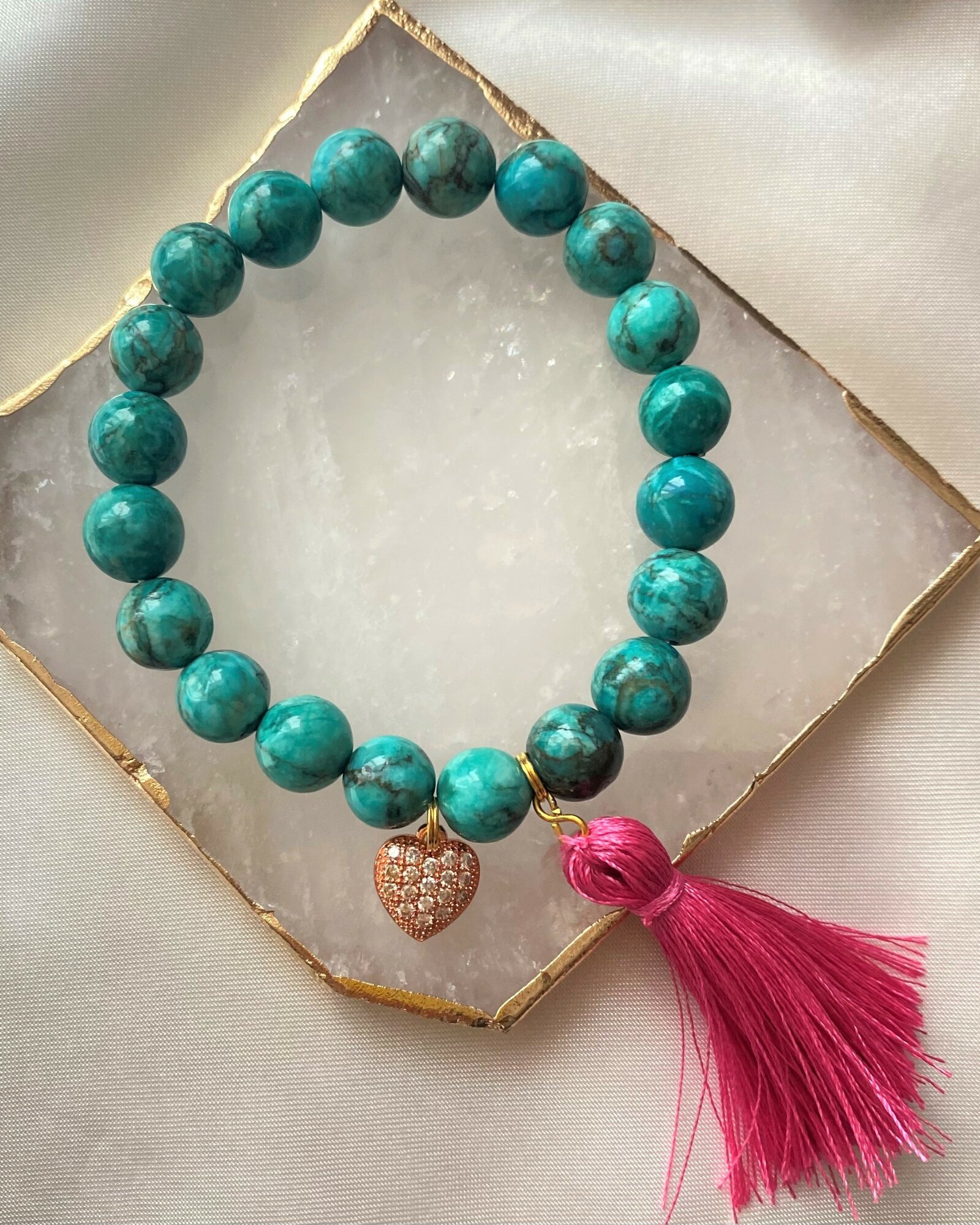 Браслет For crystals & love