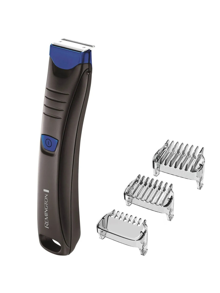 Триммер для тела и интимных зон Remington BHT250 Delicates, мужской с технологией TST 0,2 мм, водонепроницаемый стайлер
