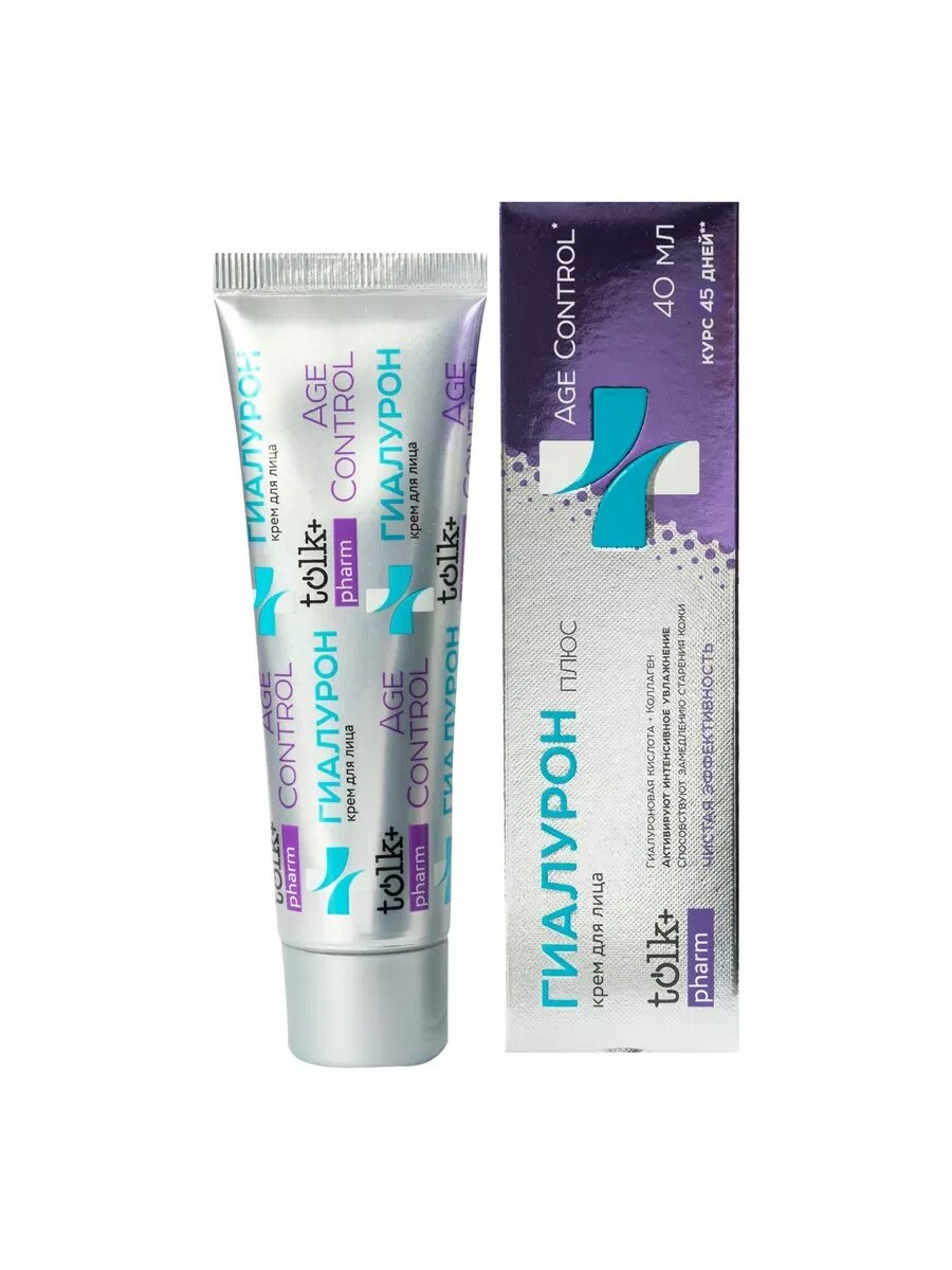 Крем для лица Весна Tolk Pharm Гиалурон восстанавливающий 40