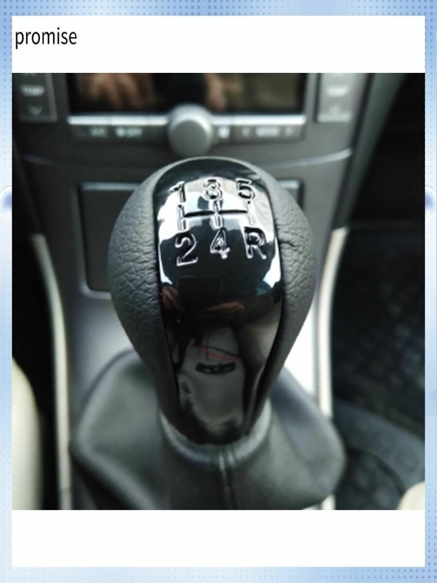 Ручка переключения передач 5 скоростей для YARIS/VITZ 1999-2005 и AVENSIS 1997-2008 — для механической КПП, чёрная
